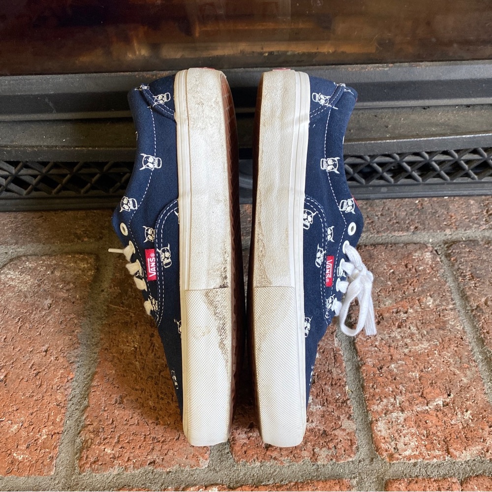 Vans Kader Sylla Era Mens Suede Navy Blue Lace-Up Ska… - Gem